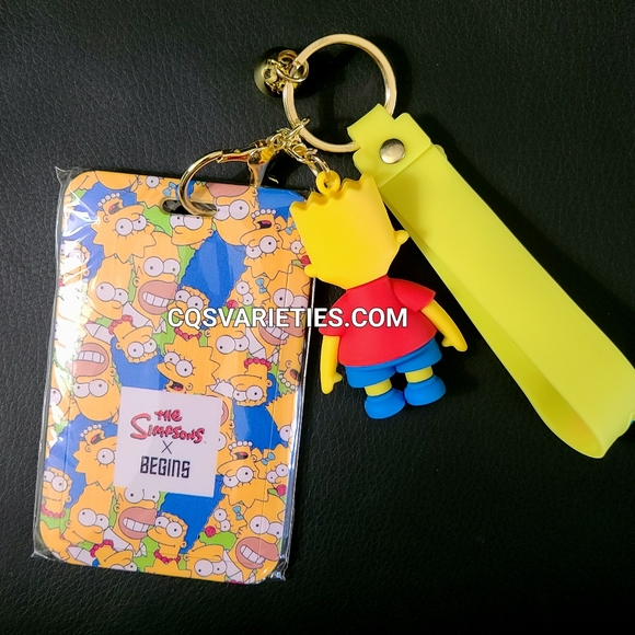 Unbranded | Other | The Simpsons Id Badge Holder With Key Rings And ...
